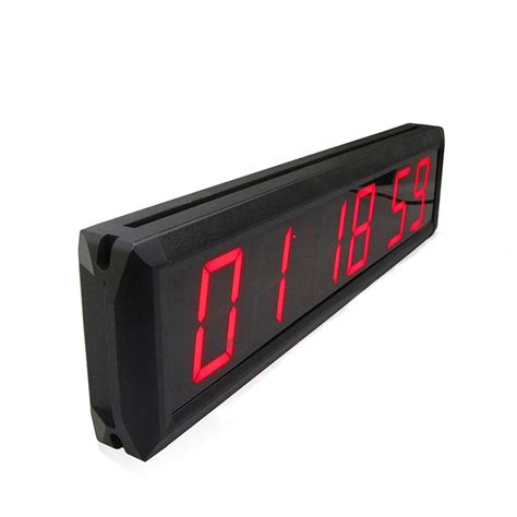 BTBSIGN BTBSIgN Inch Digital Countdown Wall Clock Large OFF