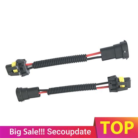 Parts H11 Male Head To 9005 9006 Female Head Wire Harness Headlamp Adapter Socket Shopee
