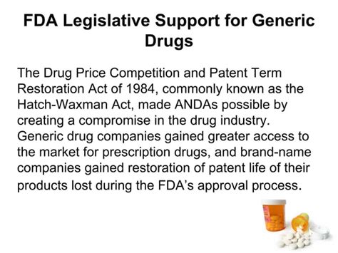 Generic Drugs And Bioequivalence Presentation 1 1 1 Pdf