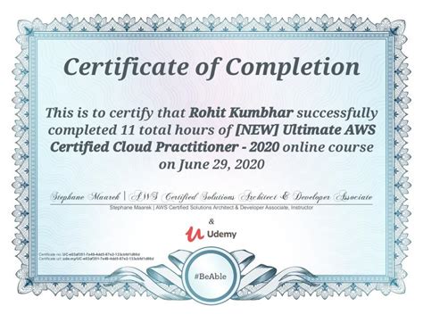 Rohit Kumbhar On Linkedin Aws Cloud Cloudpractitioner