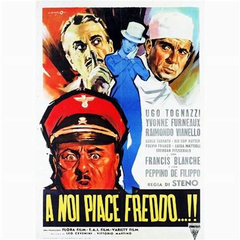 Angelo Cesselon A Noi Piace Freddo 1960 Original Movie Poster