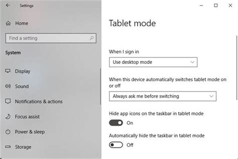 Windows 10 Stuck In Tablet Mode Turn Off The Tablet Mode