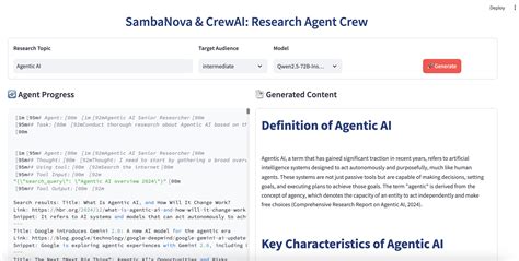 Unlock The Future Of Multi Agent Ai Workflows With Crewai And Sambanova