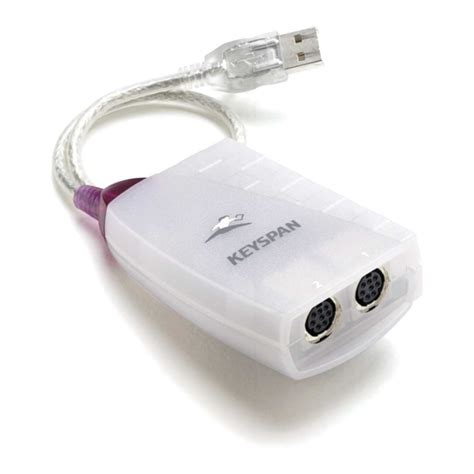 User Manuals Keyspan USB Twin Serial Adapter Converter