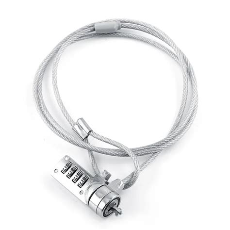 Portable Laptop Combination Security Lock Cable Chain Theft Deterrent 4