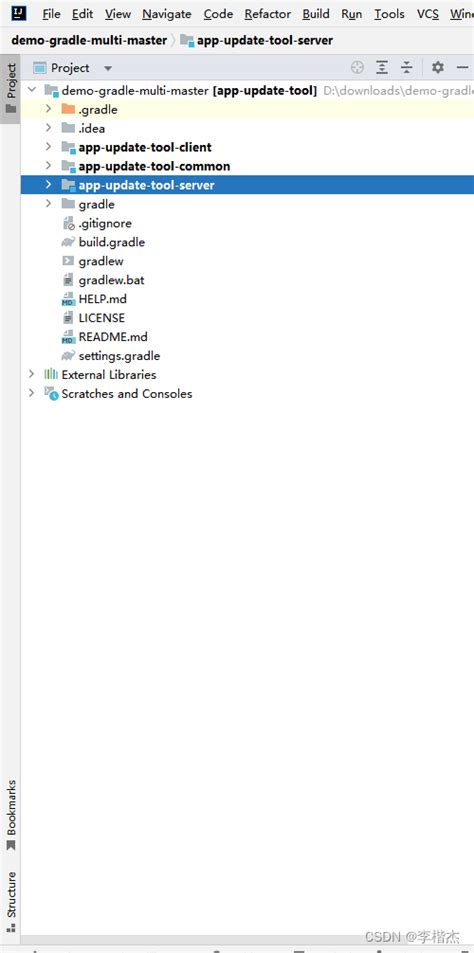 java gradle创建聚合项目（父子级项目） csdn博客