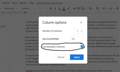 How To Insert A Vertical Line In Google Docs OfficeBeginner