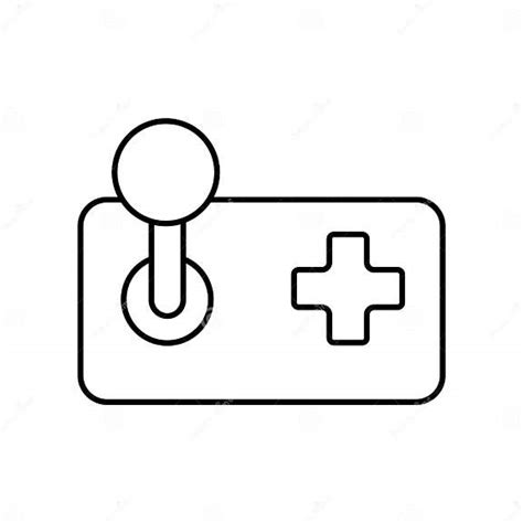 Controller Outline With Colors Fill Vector Icon That Can Easily Edit Or