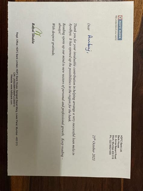 Ambuj Dwivedi On Linkedin An Appreciation By Gh Mr Rahul Shukla