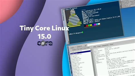 Tiny Core Linux 15 Faster Smaller And Packed With Improvements