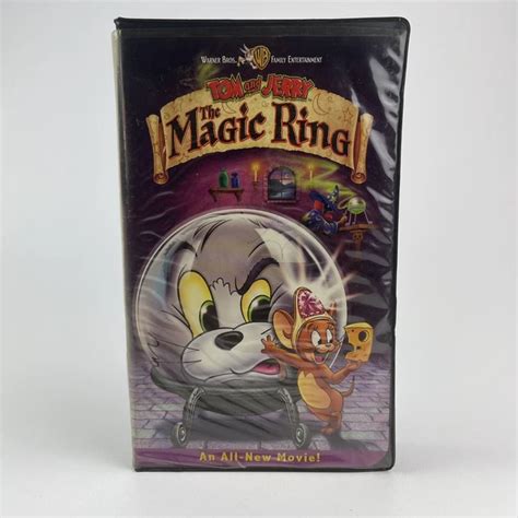 Tom And Jerry The Magic Ring Vhs Vcr Video Tape Movie Clamshell Cartoon