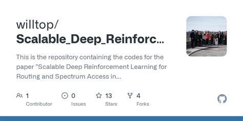 Github Willtopscalabledeepreinforcementlearningforroutingandspectrumaccessin