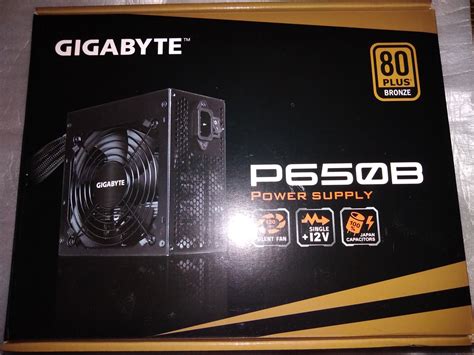 Блок питания GIGABYTE 650W ATX (P650B) — купить в интернет-магазине ...