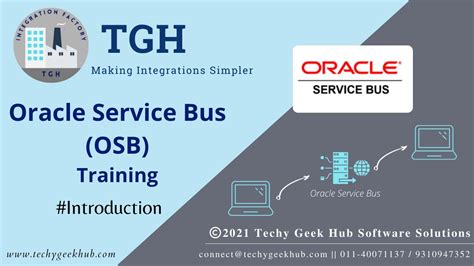 Oracle Service Bus Osb Introduction Tgh Learn All About Oracle Soa And Osb Youtube
