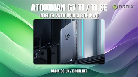Minisforum Atomman G Ti Gaming Mini Pc With Rtx Gpu Droix Blogs Latest Technology And