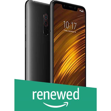 Renewed Poco F By Xiaomi Graphite Black Gb Ram Gb Amazon In Electronics