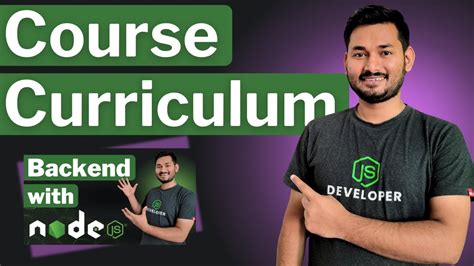 Complete Nodejs Course Overview In Depth Curriculum Walkthrough Expressjs Mongodb
