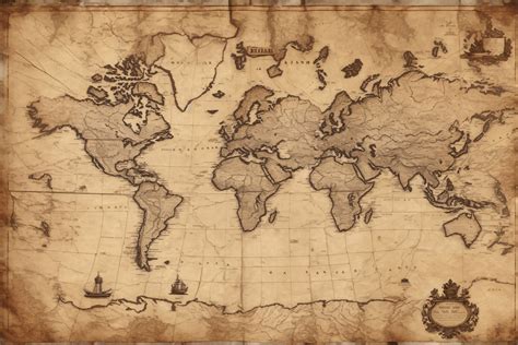 Old Map Background Graphic By Forhadx Creative Fabrica