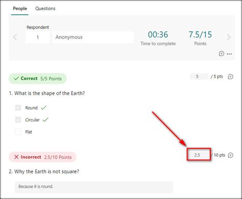Microsoft Forms Quiz Passing Score At Linda Siddiqui Blog