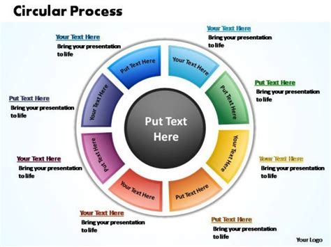 PowerPoint Backgrounds Growth Circular Process Ppt Design