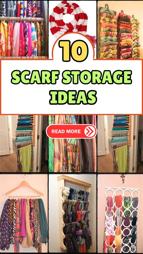 10 Scarf Storage Ideas For A Clutter Free Closet Your Motor Geek