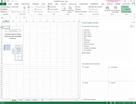 Atinkerersnotebook Using Powerpivot To Analyze Dynamics Ax Data Dax Blogs Axforum