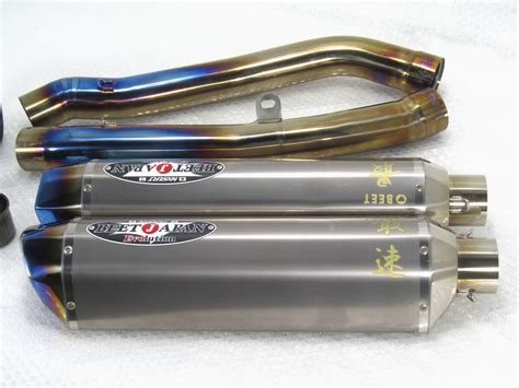 12 Zx14r Zx 14r Beet Nassert Evo Type Ii T2 チタンスリップオンマフラーマフラー本体（社外