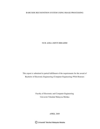Barcode Recognition System Using Image Processing