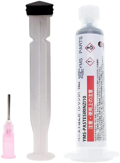 Amazon Yms Parts【2本入】クリームはんだ ペーストはんだ シリンジタイプ35g 2 ハンダゴテパーツ