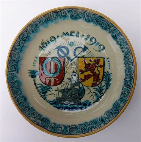 Le Compte De Porceleyne Fles Delft Wandplaat Jaar Catawiki