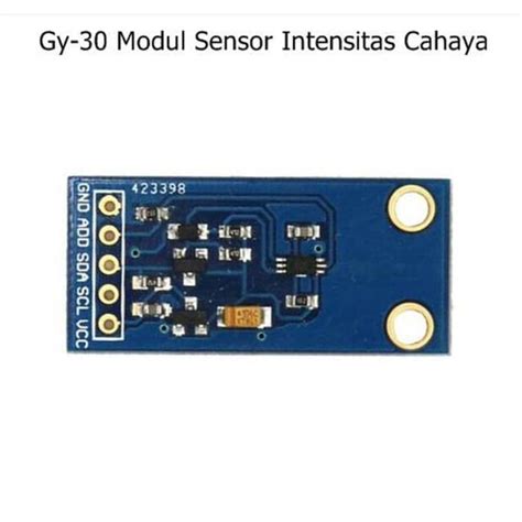 jual gy 30 bh1750fvi digital light intensity sensor module arduino uno