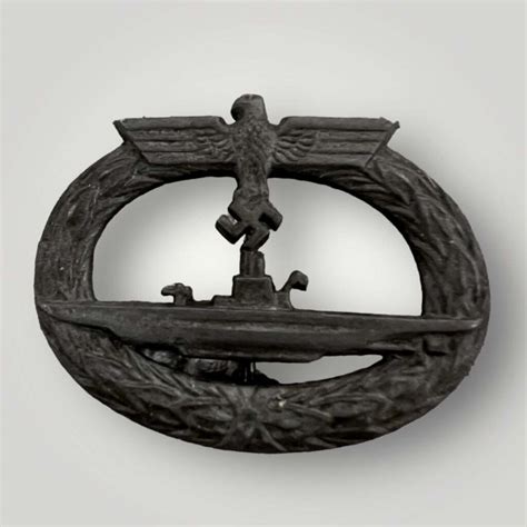 U Boat Badge By Gwl I Ww2 German Militaria And Decorations