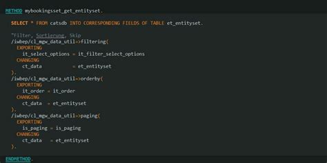 Eigener Odata Service Filter Sortierung Skip Einfach In Getentityset Implementieren Sascha