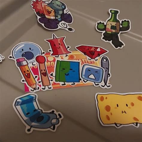 Bfb X Enamel Pin Bfdi Object Show Etsy