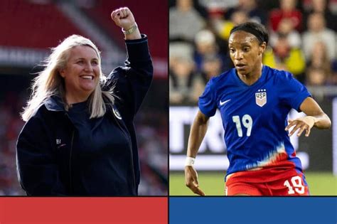 Emma Hayes Names First Roster As Uswnt Head Coach Crystal Dunn Listed