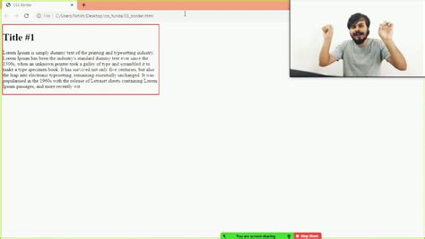 CSS Border Property YouTube