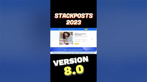 stackposts version 8 0 youtube
