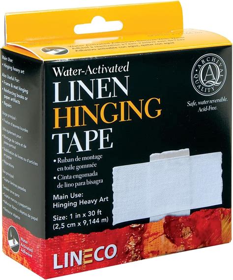Lineco Water Activated Linen Tape Acid Free Neutral Ph