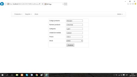 programación java web netbeans 8 2 modificar y eliminar desde una
