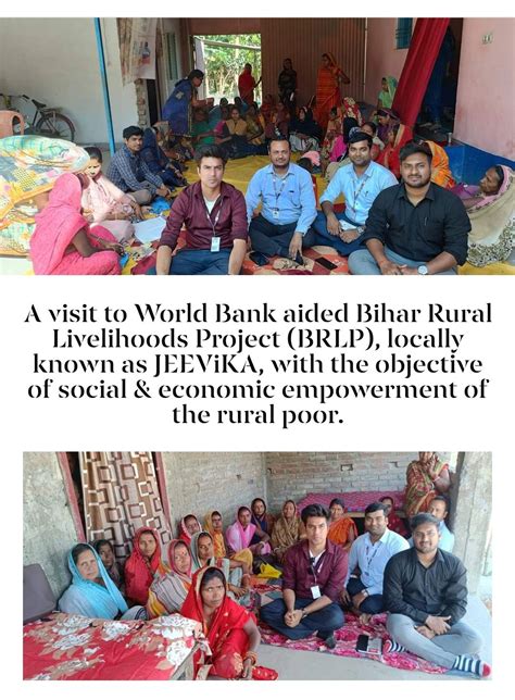 vikash kumar on linkedin a village immersion program at jeevika muzaffarpur