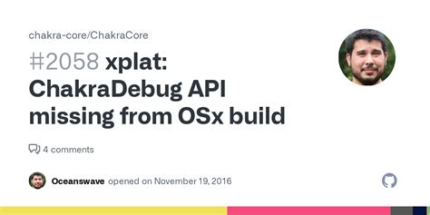 xplat chakradebug api missing from osx build · issue 2058 · chakra