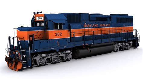 Mmid Gp38 3 Virtual Railroad Mods