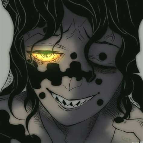 Gyutaro Daki Icon Manga Coloring Icons Recolored Demon Slayer Kimetsu No Yaiba Amino