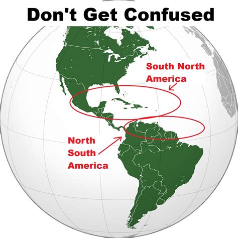 Countries In North And South America Educational Images Picstank