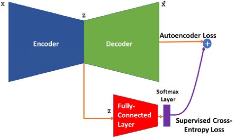 Schematic Of A Single Layer Supervised Autoencoder Neural Network Sae