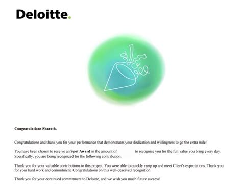 Sharath D Rao On Linkedin Thankful Recognition Deloitte