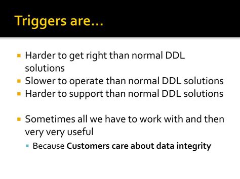 Ppt How To Write A Dml Trigger Powerpoint Presentation Free Download