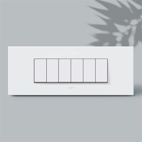 스위치·콘센트 르그랑 아테오 6구 스위치 유럽형 호텔 가로 인테리어 6모듈 6color 오늘의집 쇼핑