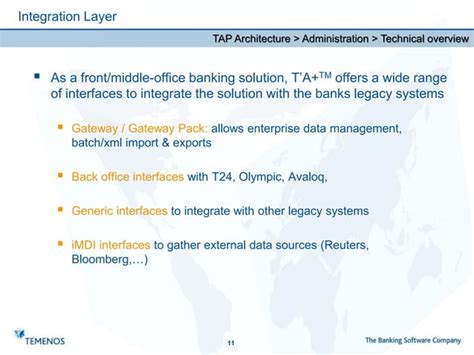 Tap Temenos Transact Architecture In Detail Pdf Databases