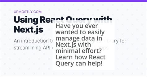 azhar mohammad on linkedin effortlessly manage data in next js with
